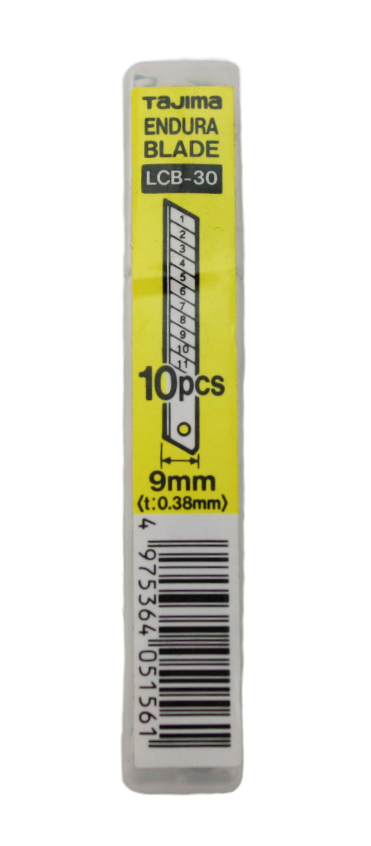 Tajima Blades 9mm (LCB30), 10 Pack